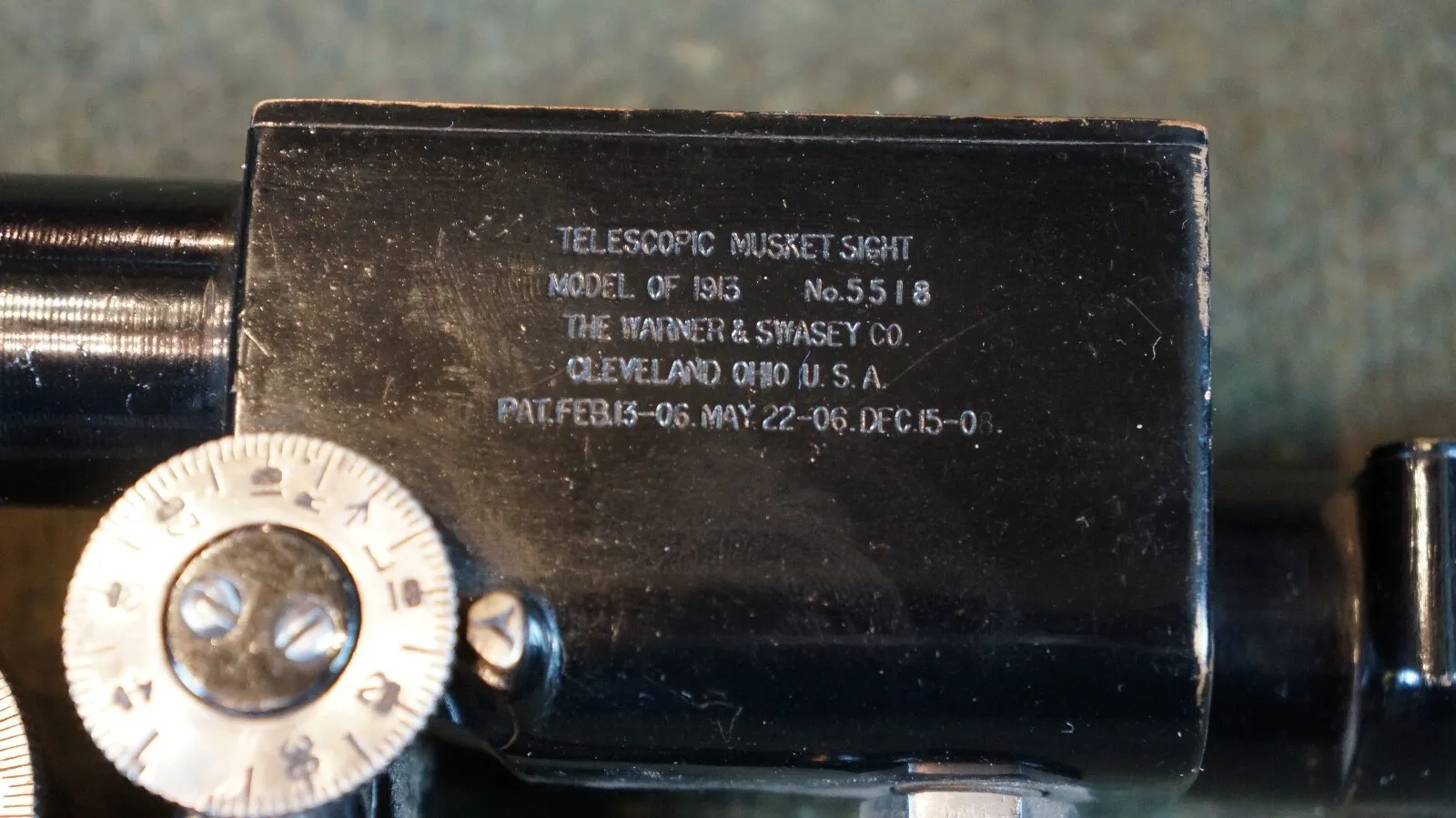 Telescopic Musket Sight M1908/M1913